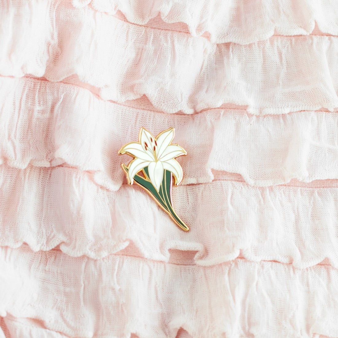 Pin's plante Lys blanc par Plant Scouts